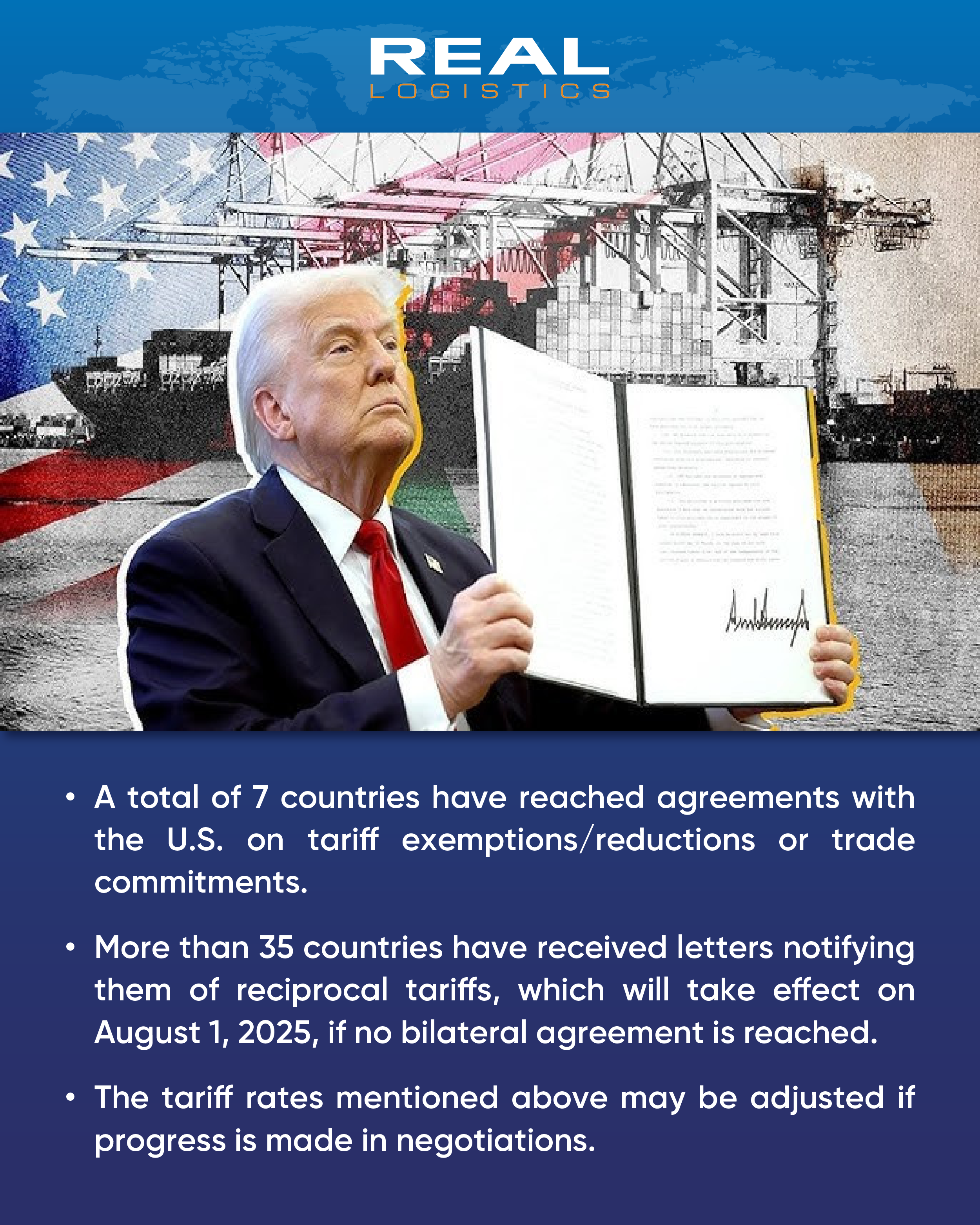 US Tariff Policy Update: Summary of Latest Trade Agreements and Tariff ...